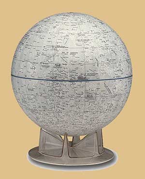 Moon globe from Sky & Telescope review - Allan's Astrophotography Stuff